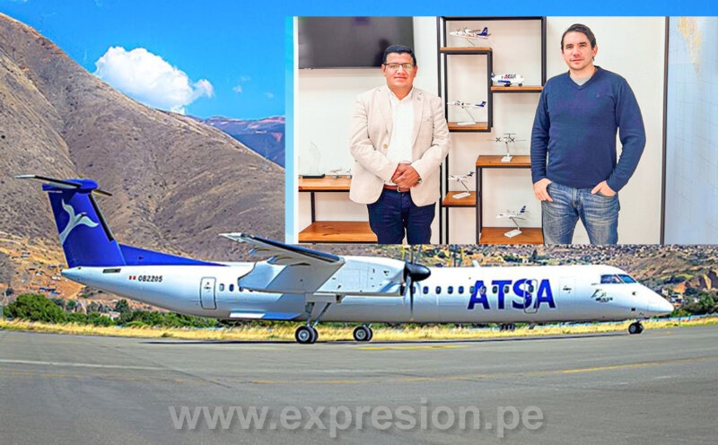AEROLÍNEA ATSA EVALÚA INCLUIR LOS CIELOS ANDAHUAYLINOS | EXPRESIÓN DIARIO